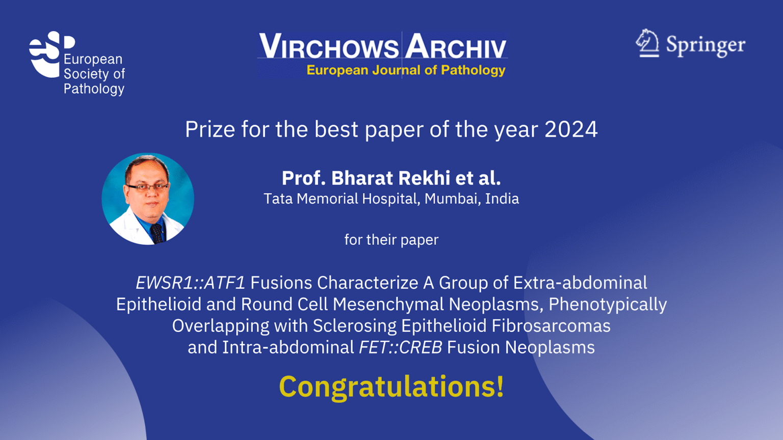 Virchows Archiv - European Society of Pathology